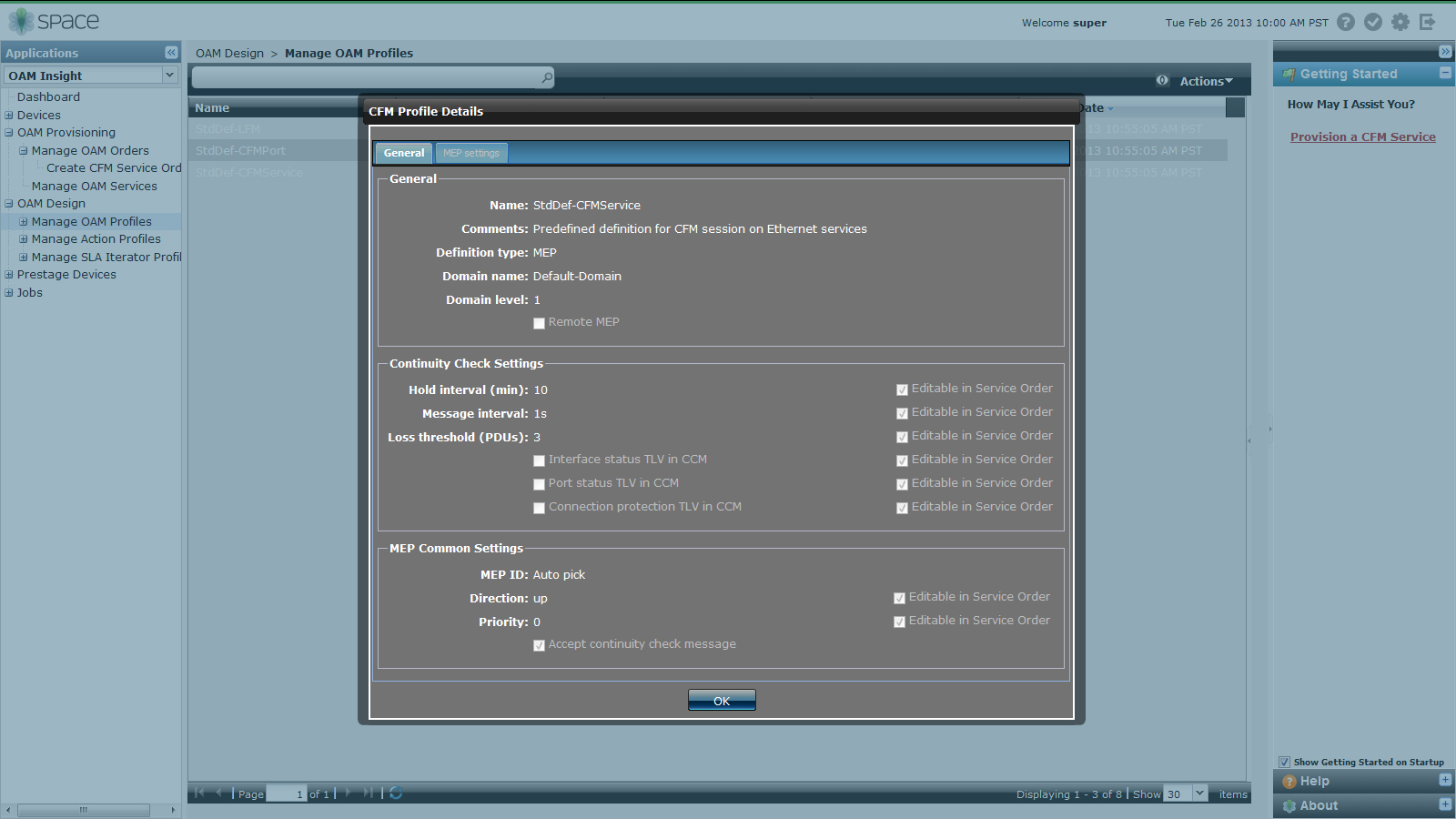 Junos Space Connectivity Services Director Specs | Juniper Networks UK&I