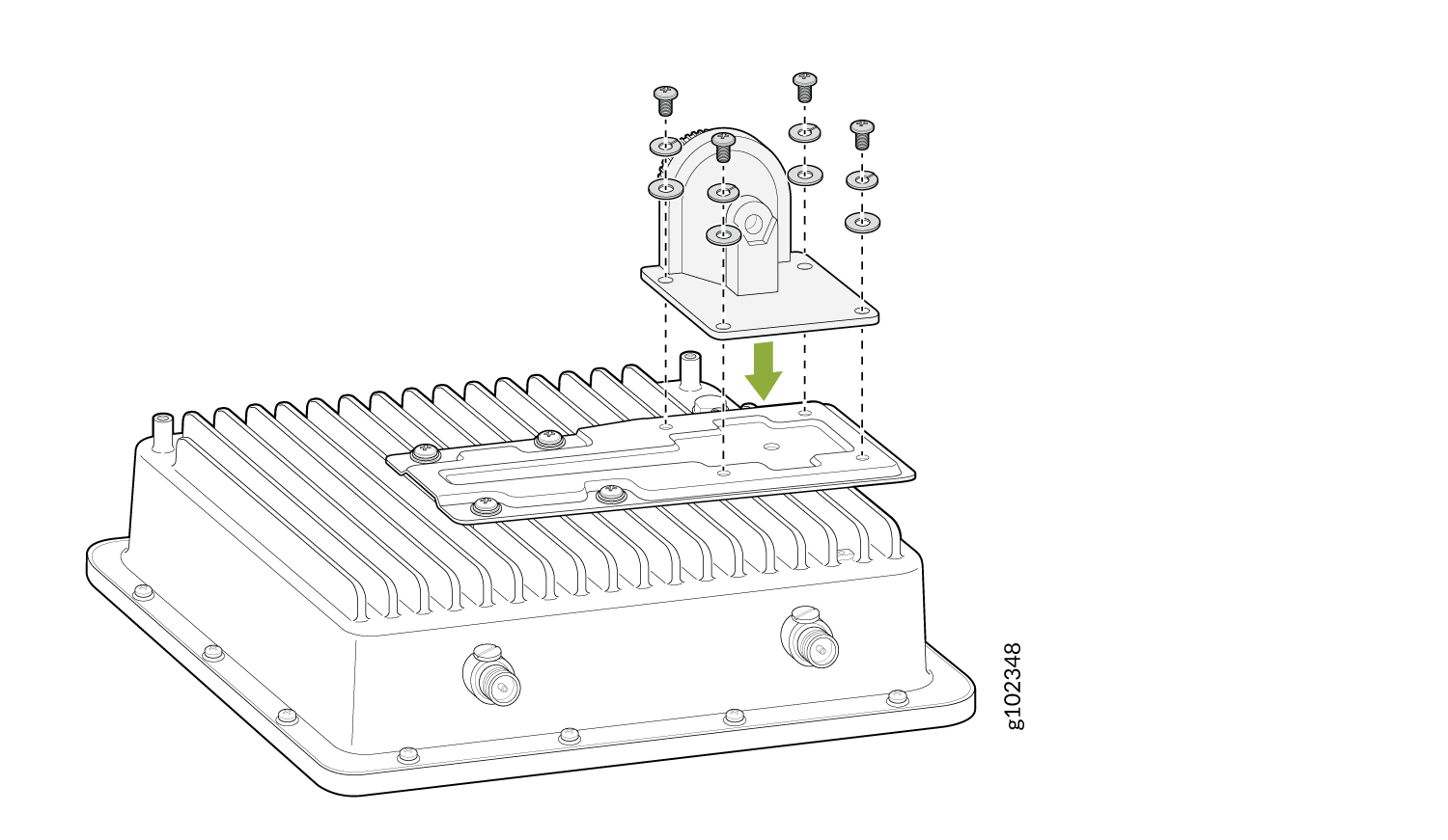 Mount an Access Point on a Wall (Articulating Mount) | Juniper Networks