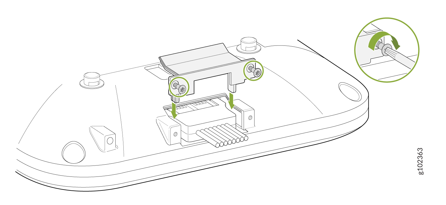 Attach External Antennas to the AP47 | Juniper Networks