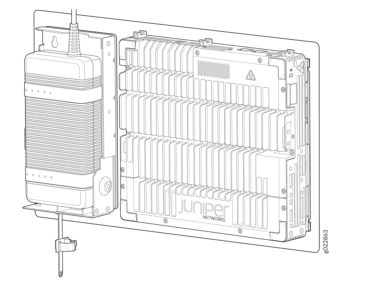 Unpack and Mount an EX4100 and EX4100-F Switch | Juniper Networks