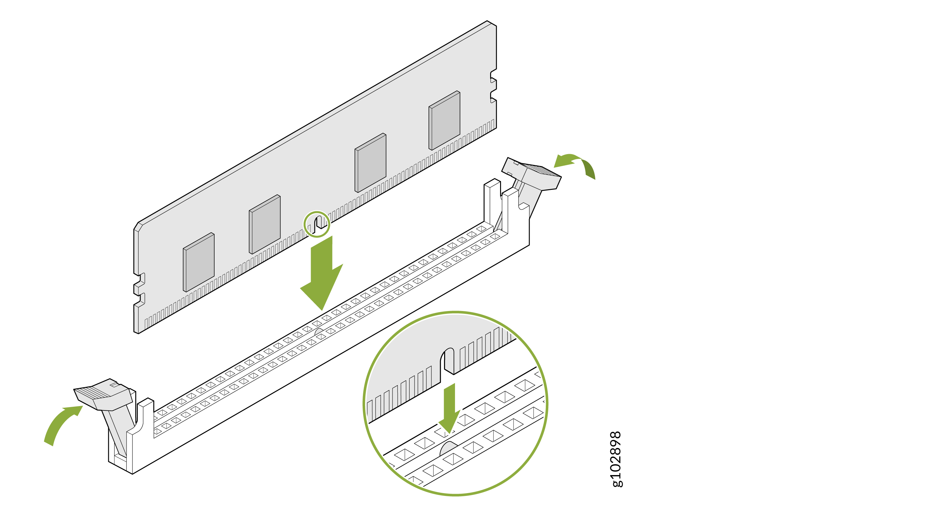 Reseat the Memory Module | Juniper Networks