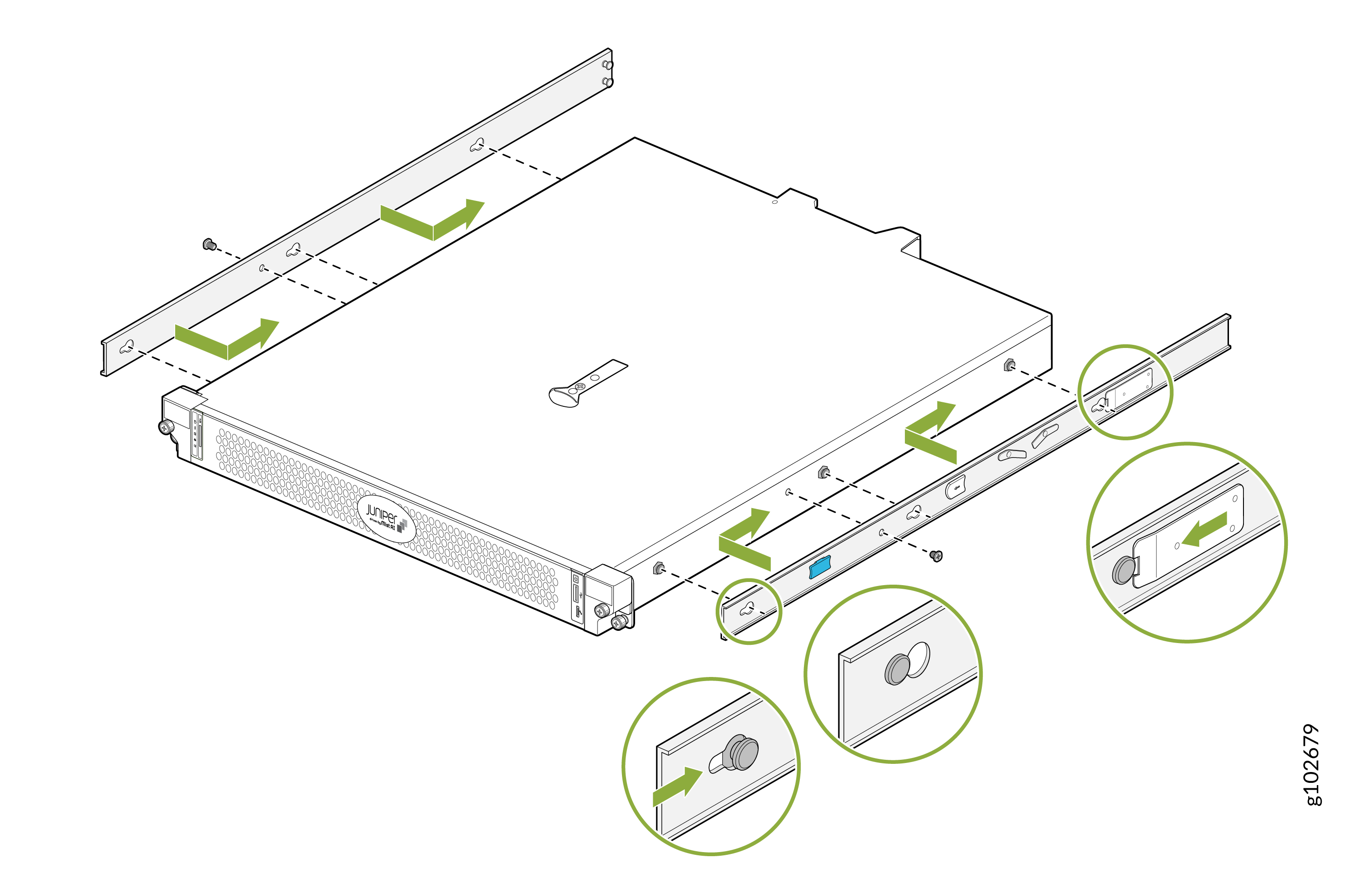 ME-X6を取り付ける |ジュニパーネットワークス