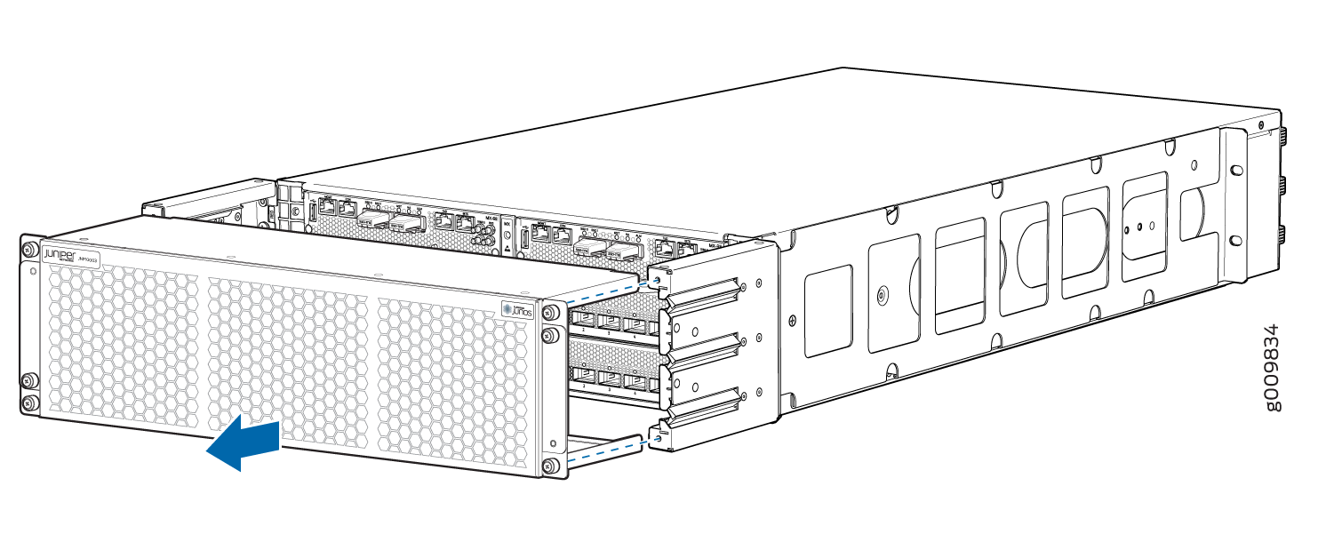 Maintaining MX10003 Cooling System Components | MX10003 Universal ...