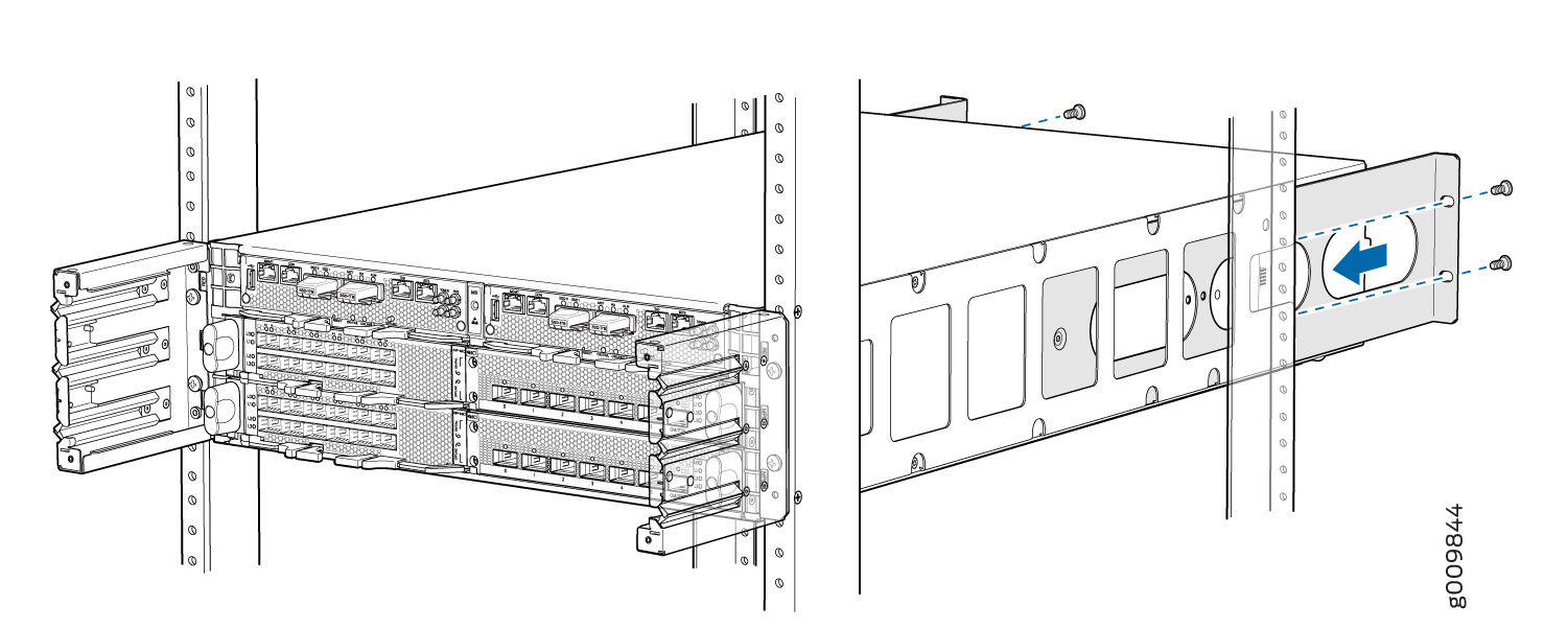 Installing the MX10003 | Juniper Networks