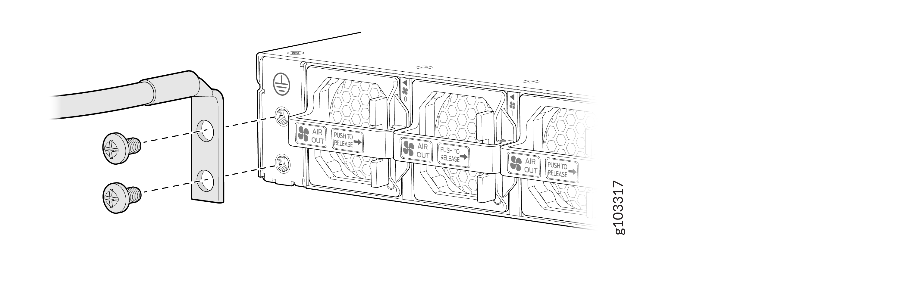 Connect the MX301 to Power | Juniper Networks