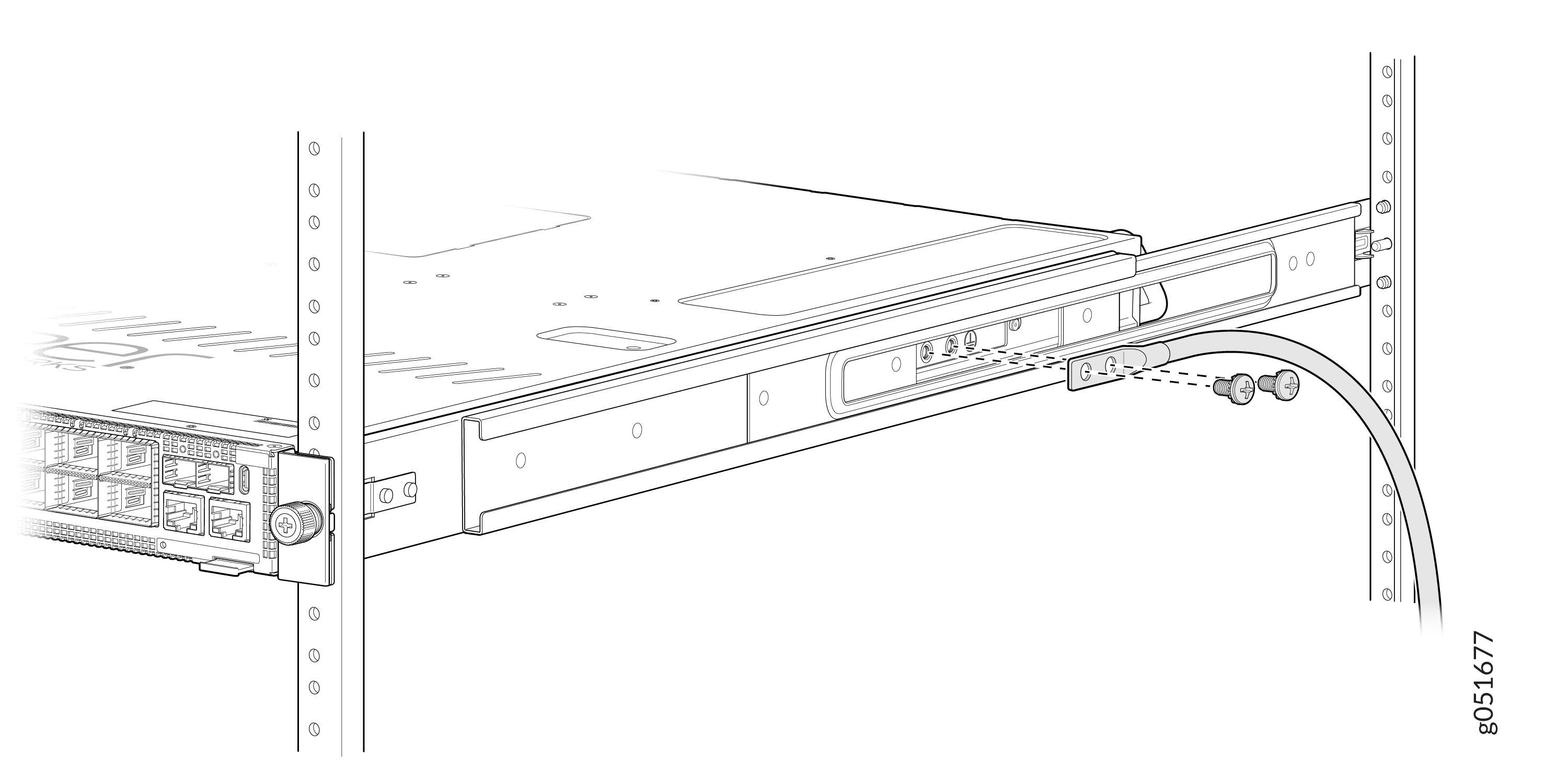 Connect the QFX5241-32OD Switch to Power | Juniper Networks