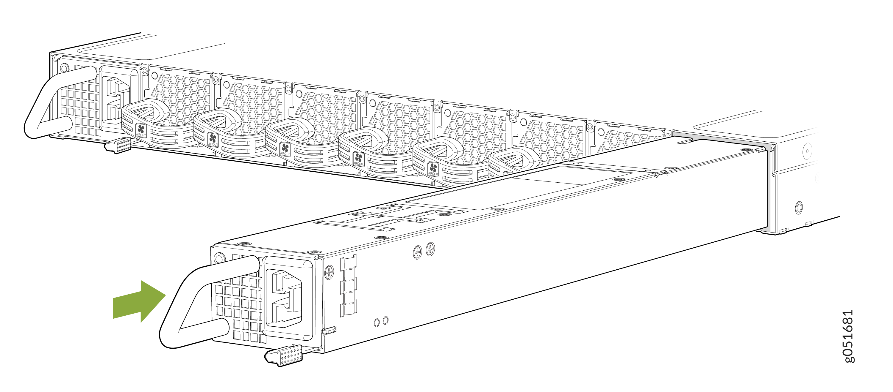 Maintain the QFX5241-32OD Power System | Juniper Networks
