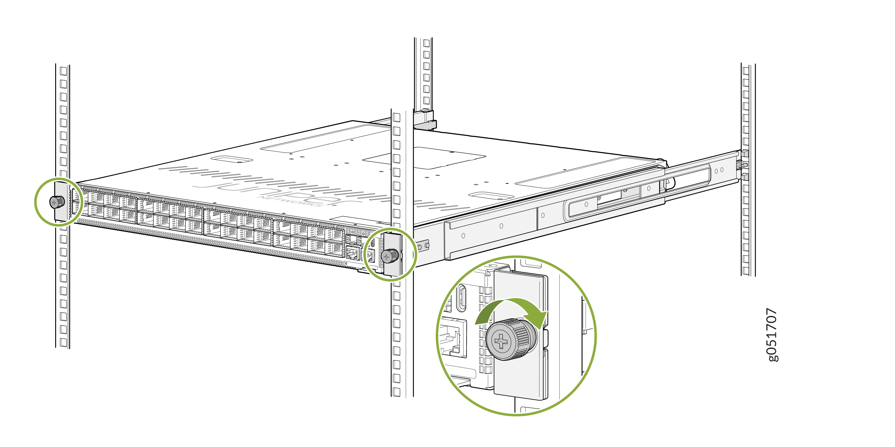 Fast Track to Rack Installation and Powering Connection | Juniper Networks