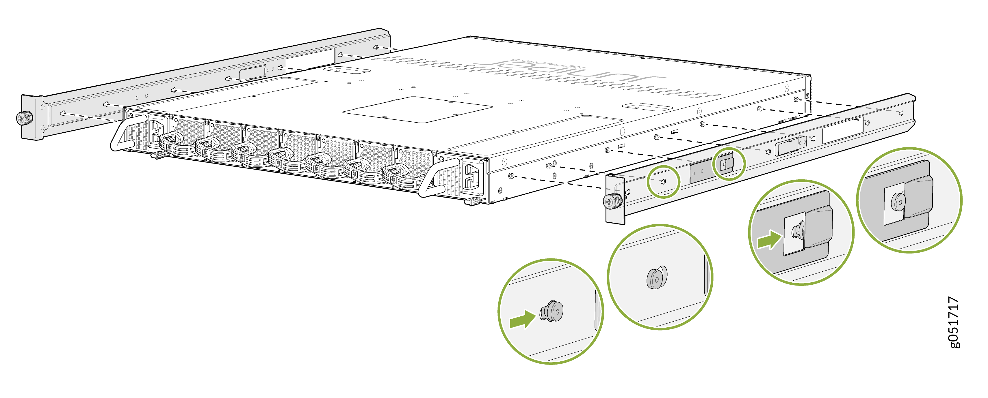 Fast Track to Rack Installation and Powering Connection | Juniper Networks