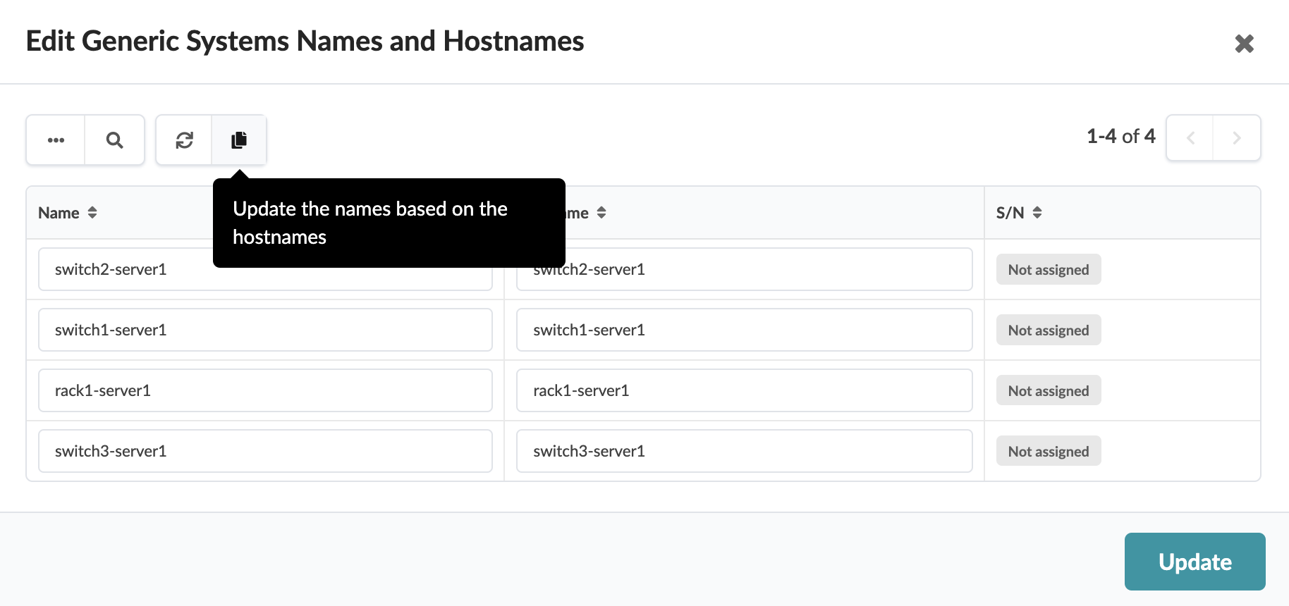 Change Generic System Hostname/Name | Apstra 5.0 | Juniper Networks