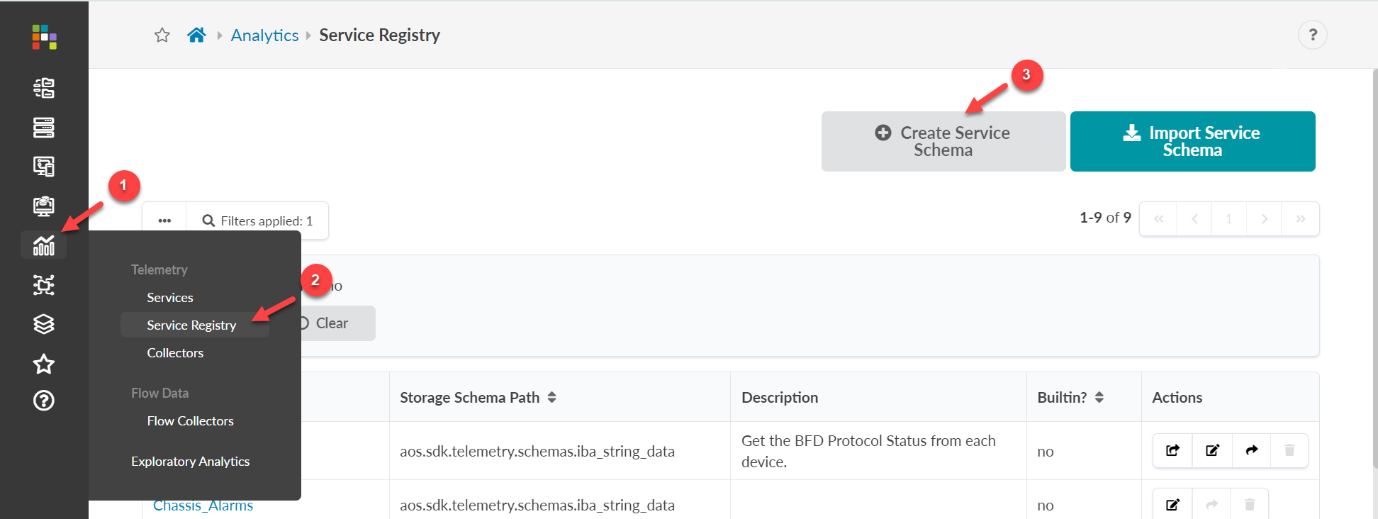 Create a Custom Telemetry Collector | Apstra 6.1 | Juniper Networks