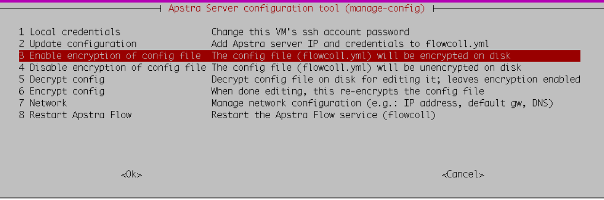 Enable File Encryption | Apstra 6.1 | Juniper Networks