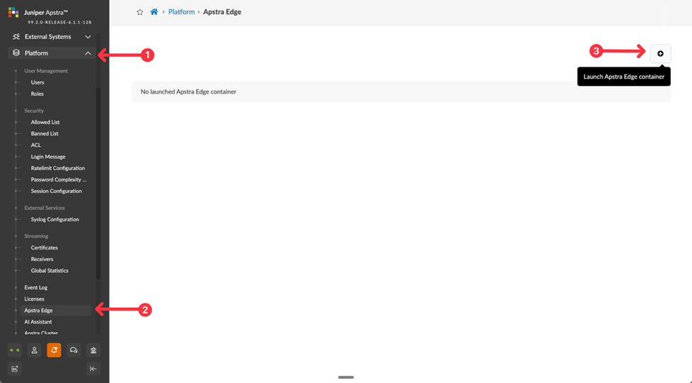 Step 3 Install and Register Apstra Edge in Apstra Data Center Director ...