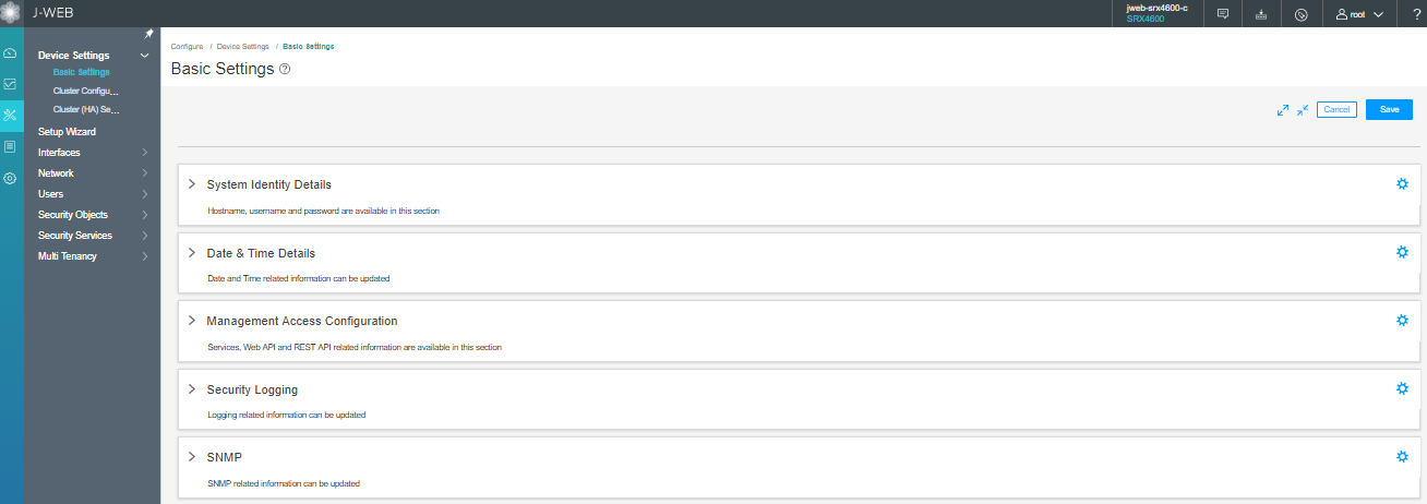 Key Features Post Junos OS 19.4R3 Upgrade | Junos OS | Juniper Networks