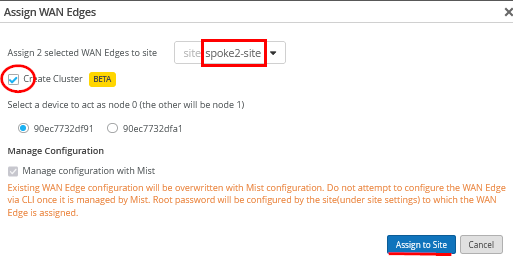 Appendix: Building a High Availability Hub-and-Spoke Using SSR Chassis Cluster Pairs Topology ...