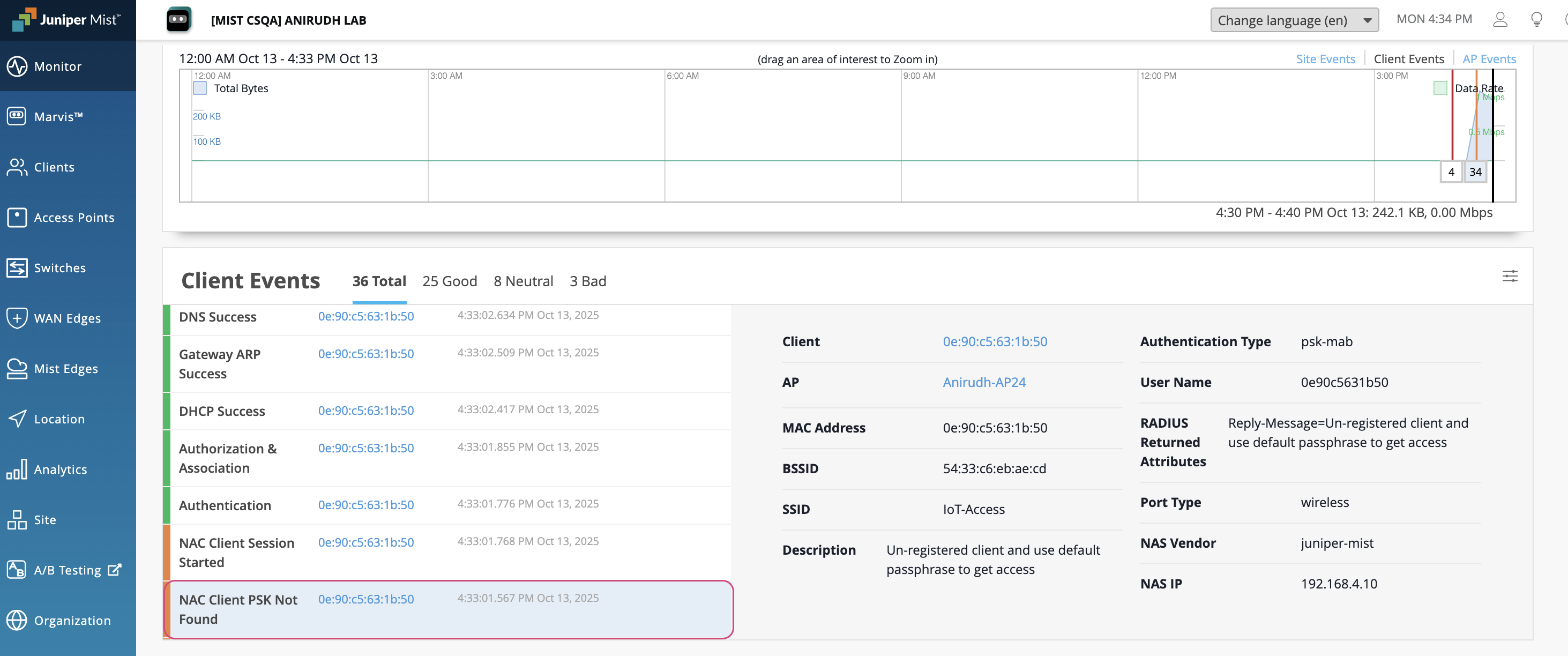 Juniper Mist Access AssuranceにおけるWPA3 Radius PSKサポート |Mist |ジュニパーネットワークス