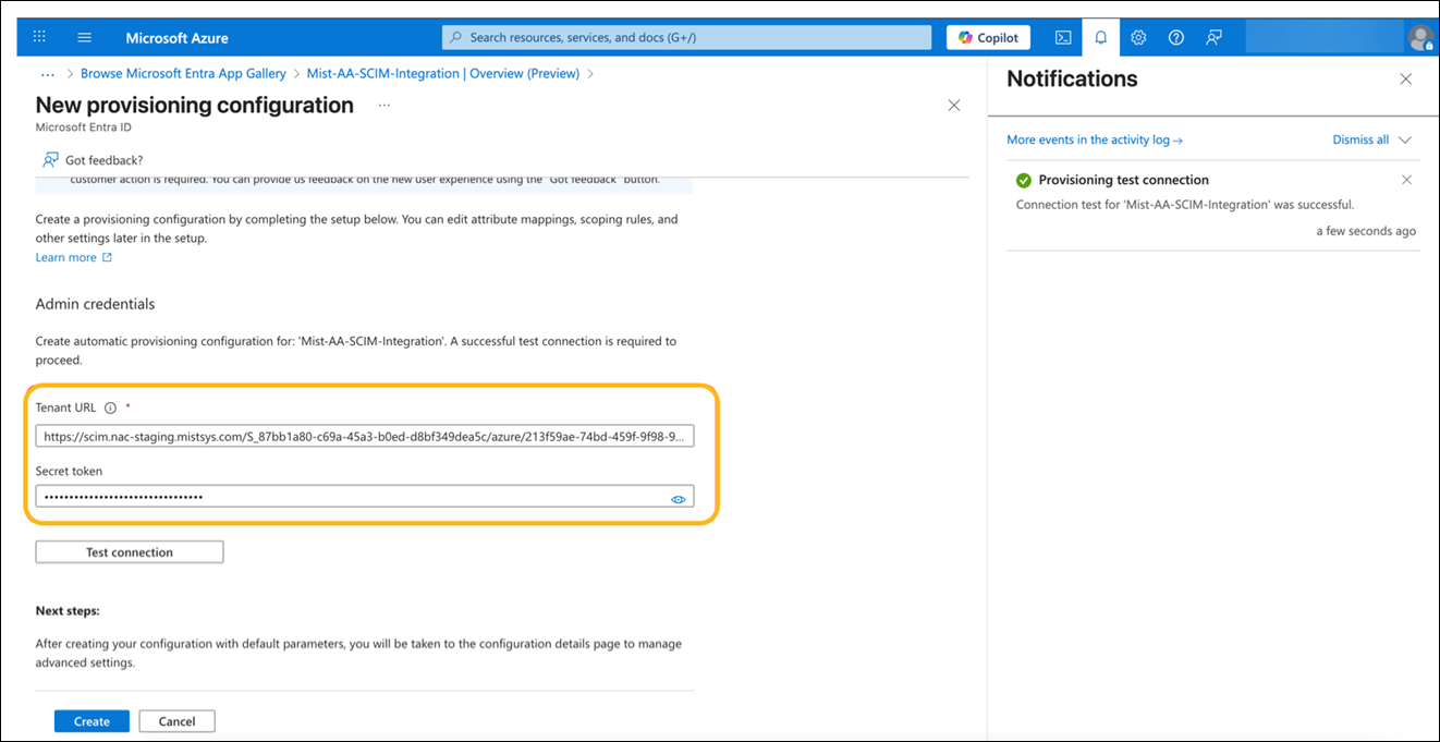 Intégration SCIM avec Microsoft Entra ID et Okta | Mist | Juniper Networks