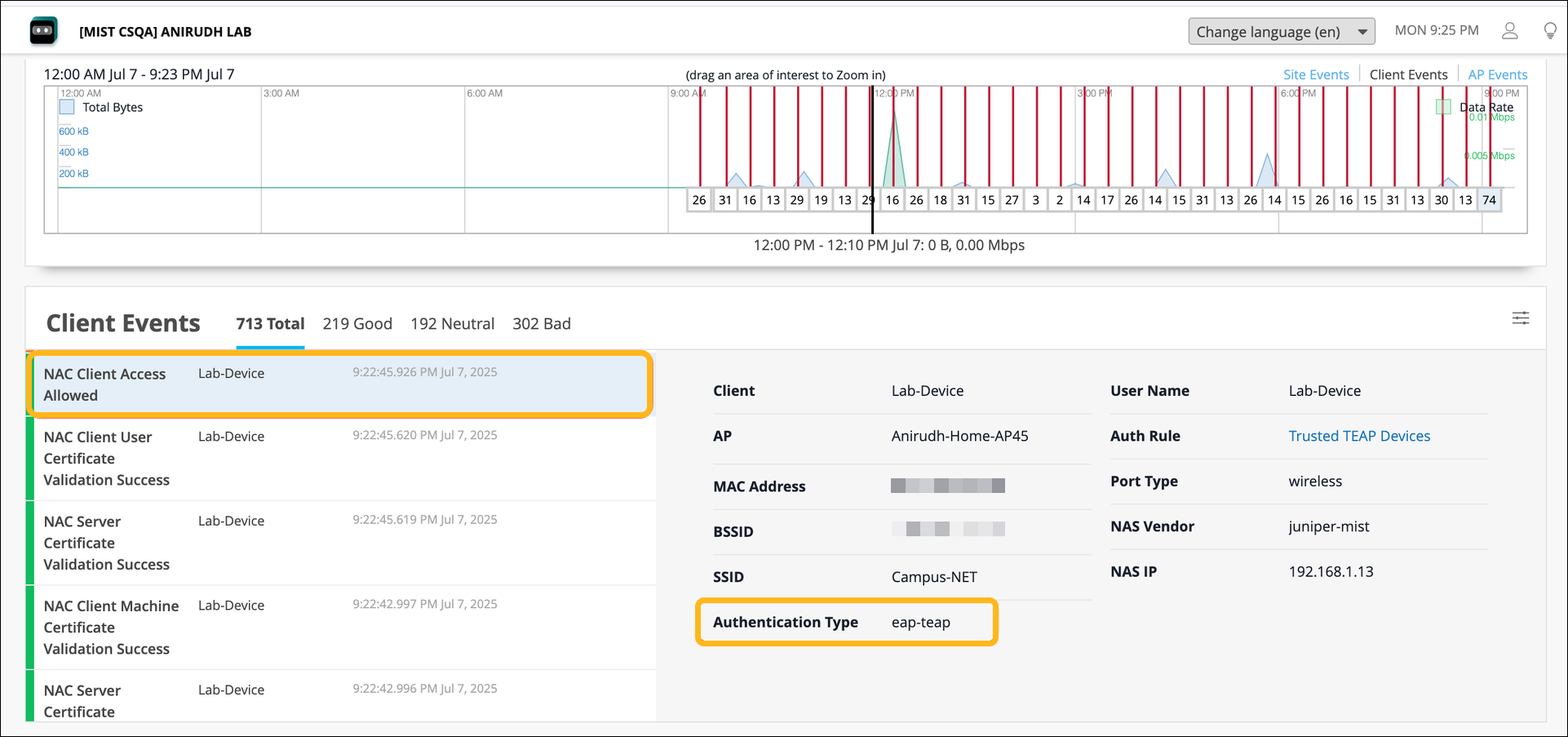 Configure Eap Teap Authentication For A Windows Device Mist Juniper Networks