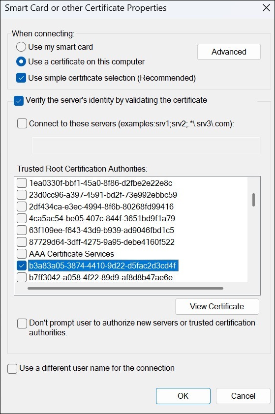 Configure EAP-TEAP Authentication for a Windows Device | Mist | Juniper Networks