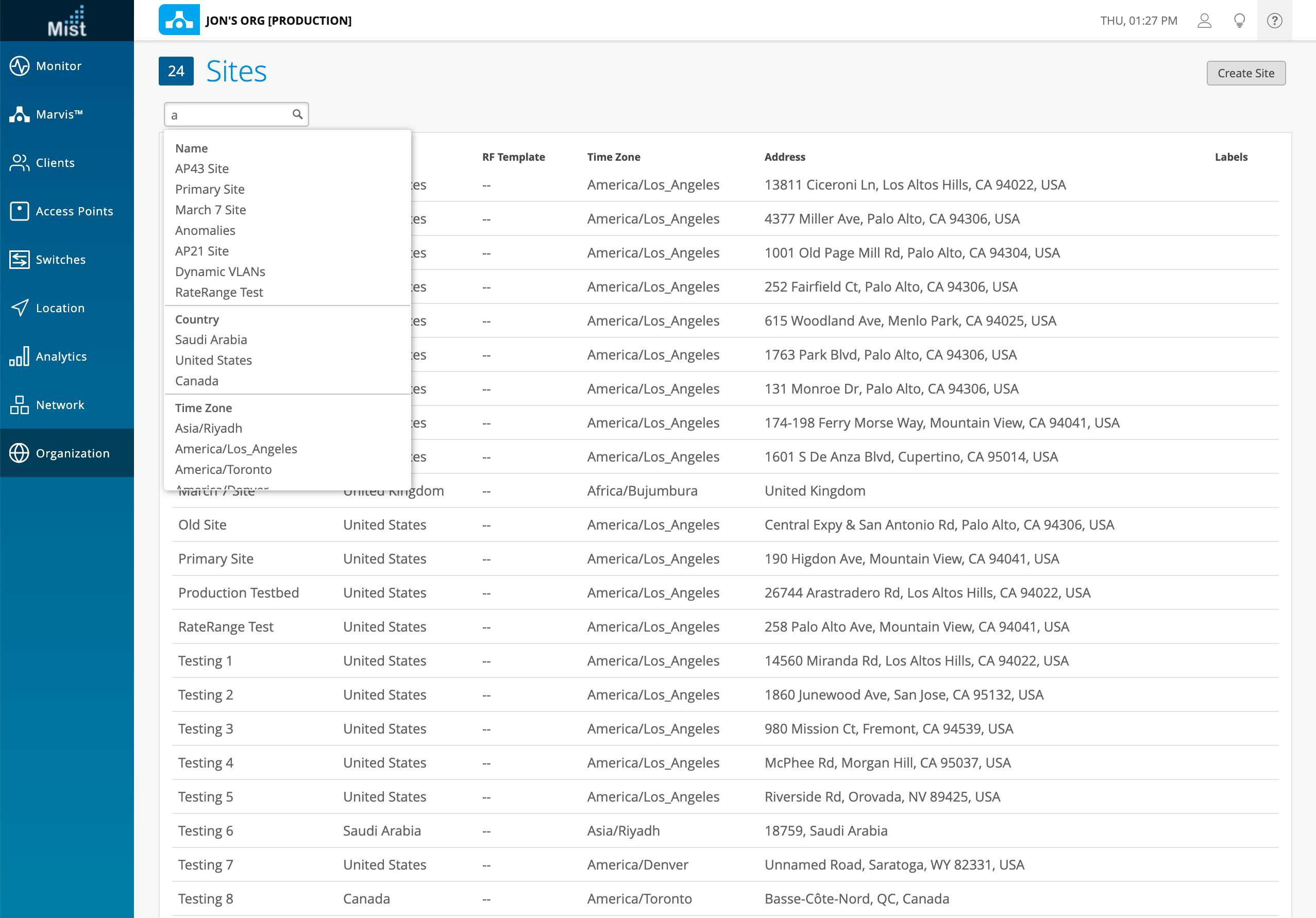 September 19th 2019 Updates | Mist | Documentation | Juniper Networks