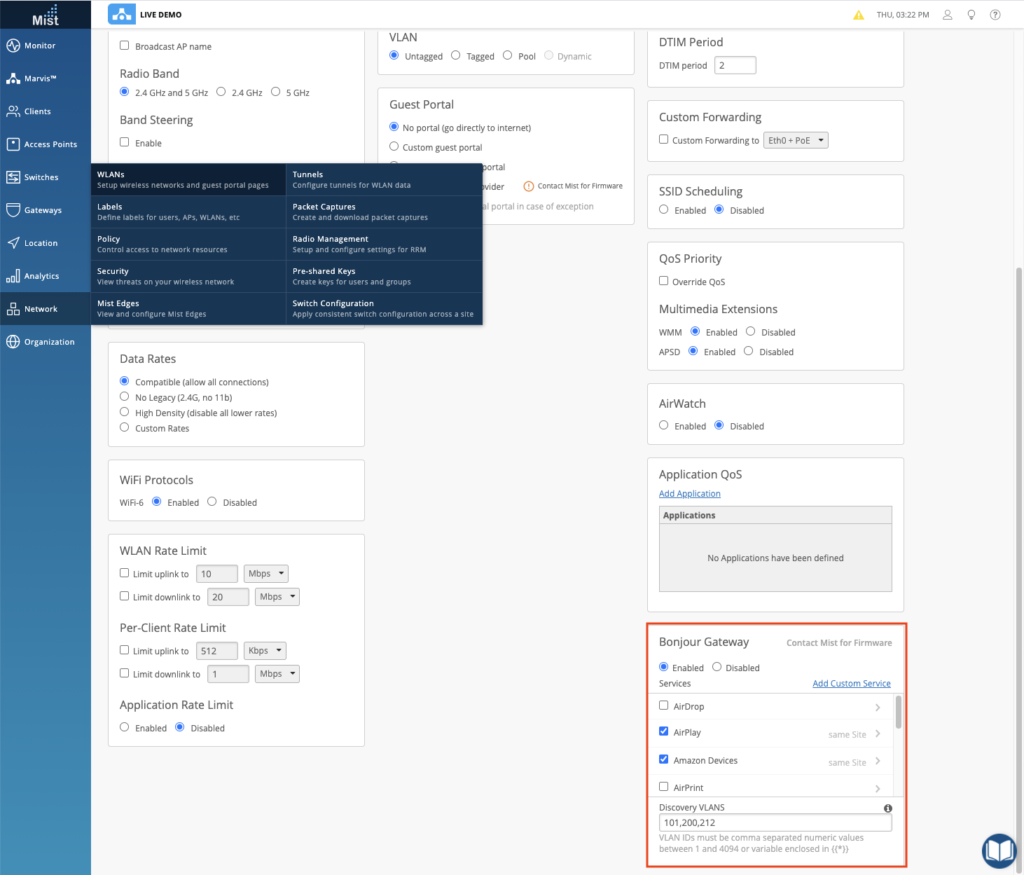 October 22nd 2020 Updates | Mist | Documentation | Juniper Networks