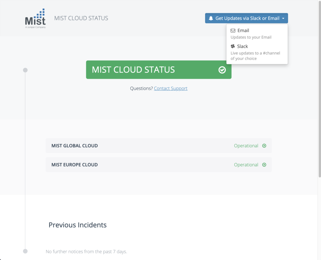 June 30th 2021 Updates | Mist | Documentation | Juniper Networks