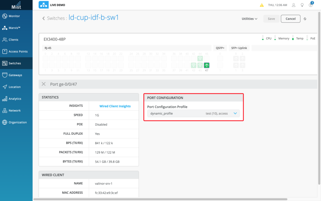 October 22nd 2020 Updates | Mist | Documentation | Juniper Networks